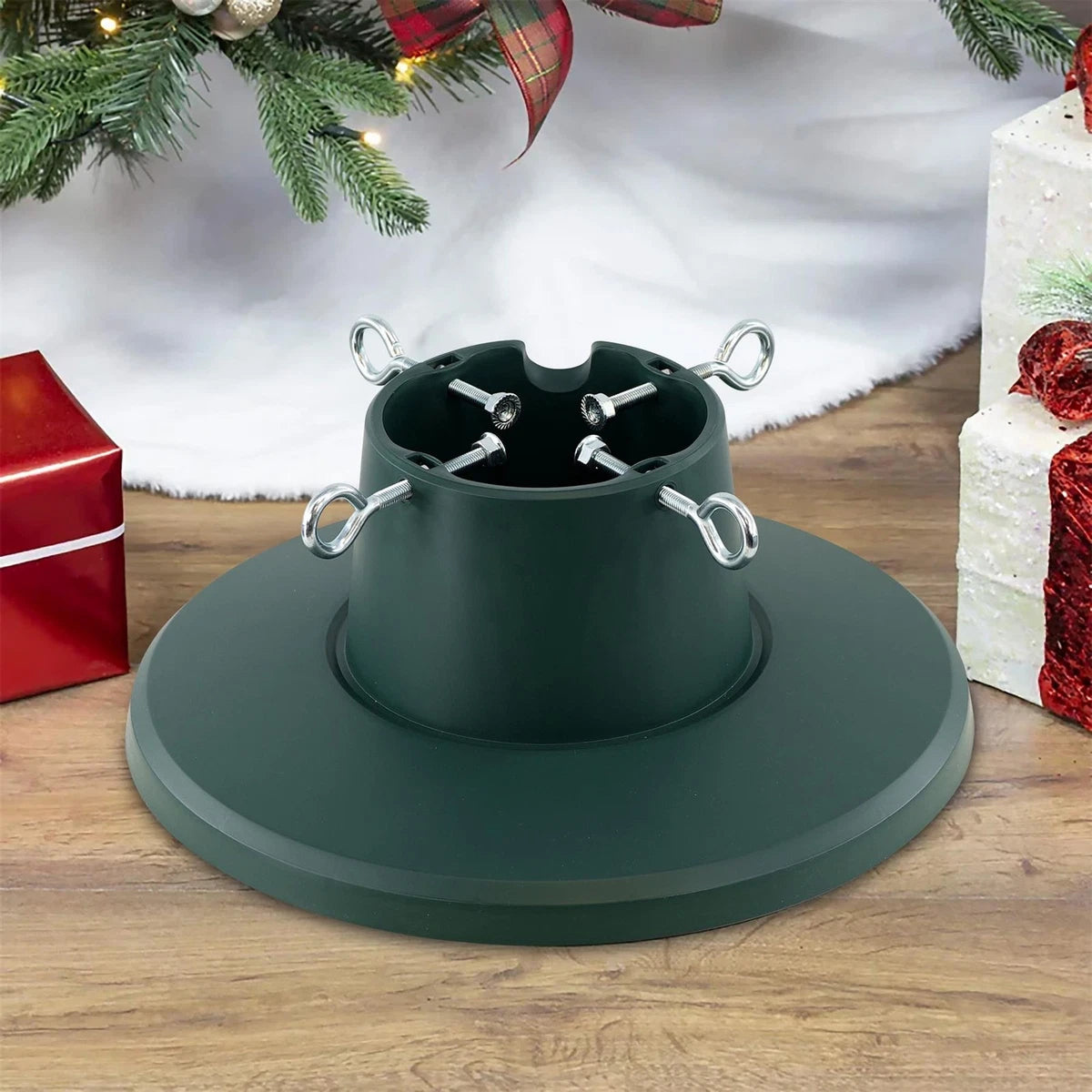 Christmas Tree Stand Adjustable & Strong with Water Tank Heavy Duty 2 ...